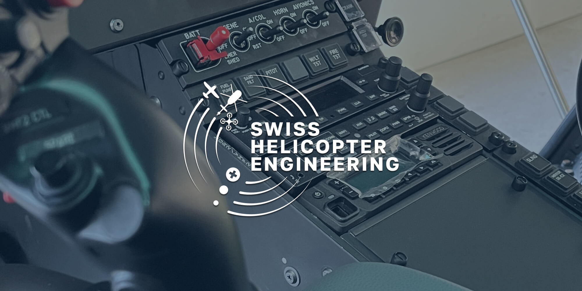 Airbus AS350 VHF FM Radio system - Swiss Helicopter Engineering