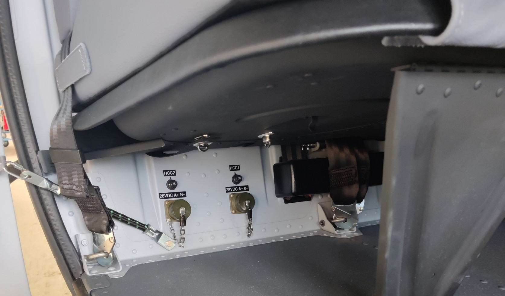 Airbus AS350 Aux 50A Outlet - Swiss Helicopter Engineering